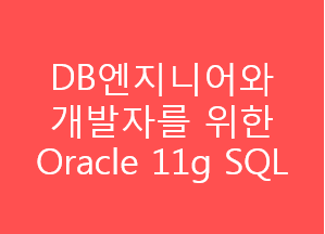 DB엔지니어와 개발자를 위한 Oracle 11g SQL